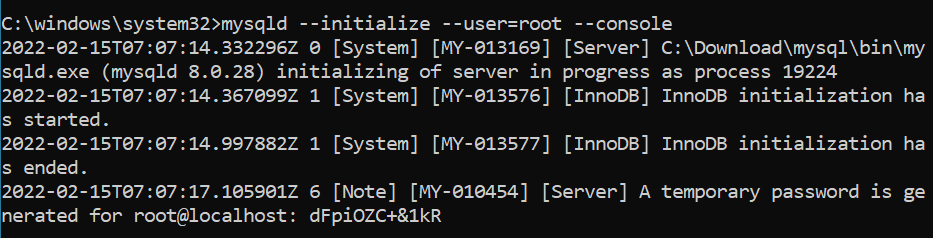 MySQL配置遇到一些问题_more help is available by typing net helpmsg 3534.-CSDN博客