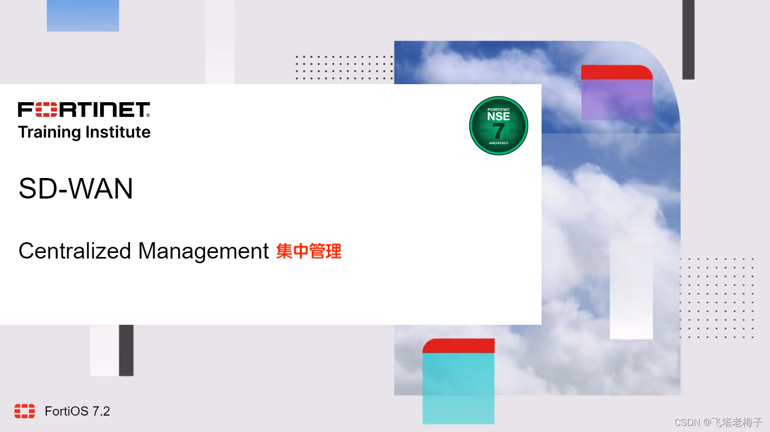 教程篇(7.2) 02. 集中管理 & SD-WAN Fortinet 网络安全架构师 NSE7_fortimanager sdwan-CSDN博客