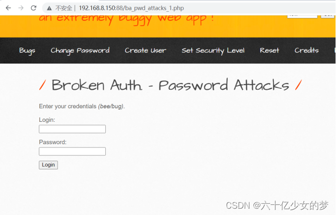 bWAPP之验证码机制问题&&暴力破解（Broken Auth-Password Attacks low）_以bwapp中broken auth. - password attacks ...
