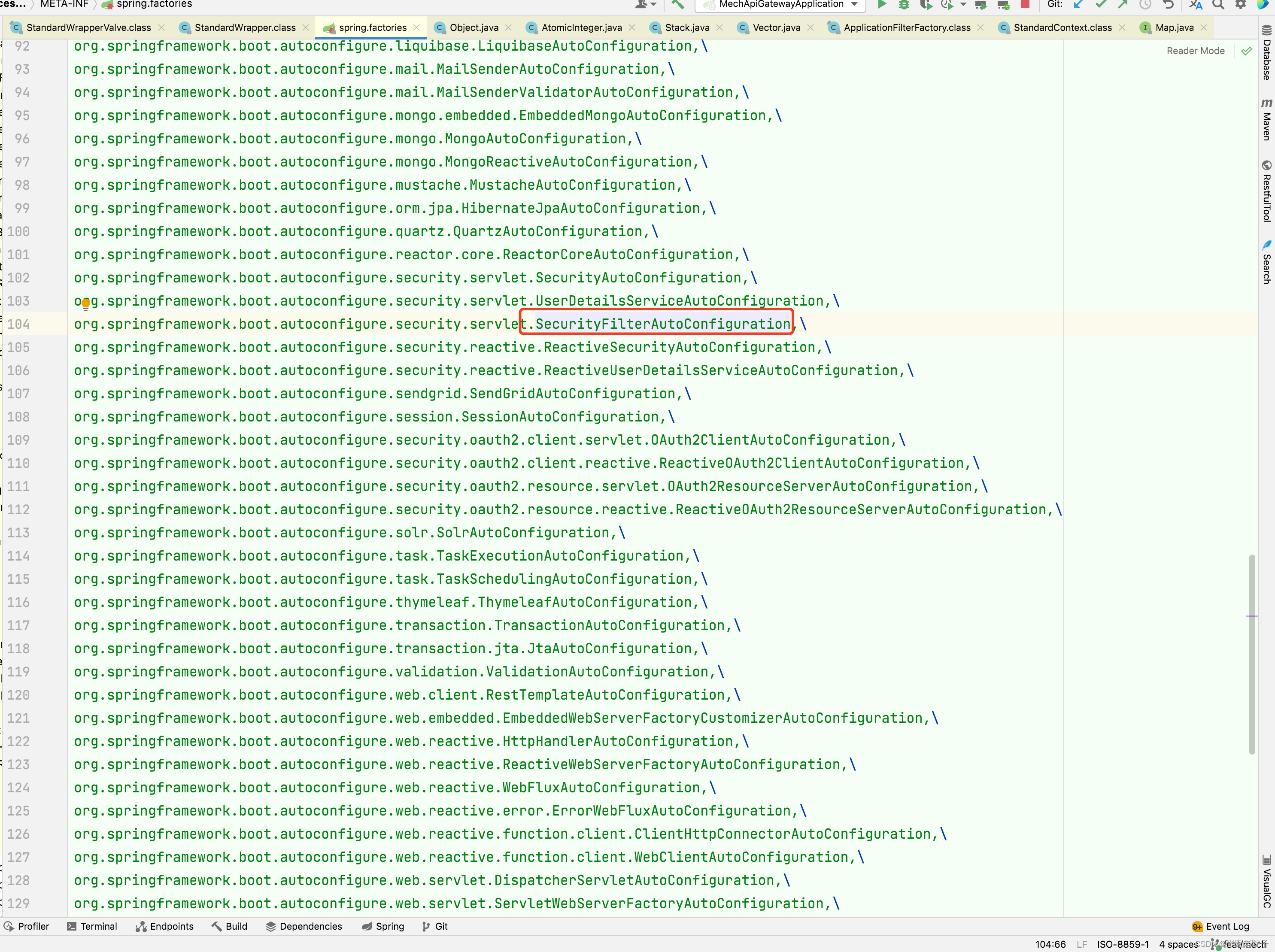 SpringSecurity自定义Filter的ignoring()失效问题源码分析_web.ignoring().antmatchers-CSDN博客