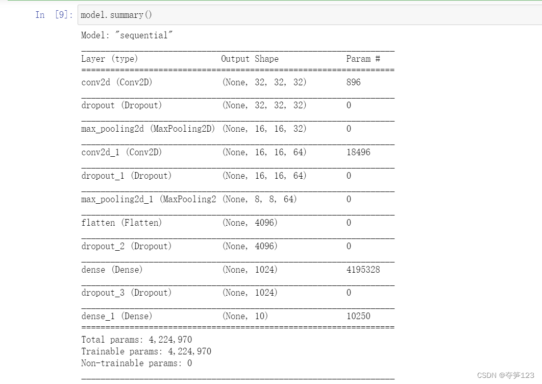 keras卷积神经网络+CIFAR10数据集_from tensorflow.keras.datasets import cifar10-CSDN博客
