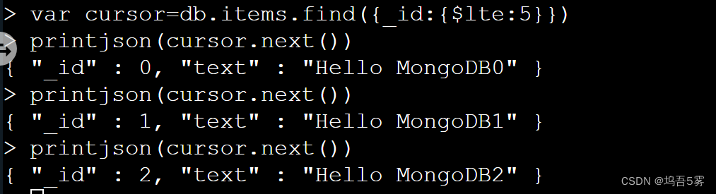 分布式数据库nosql三——mongodb 文档的高级查询操作第1关数据的导入导出 Csdn博客