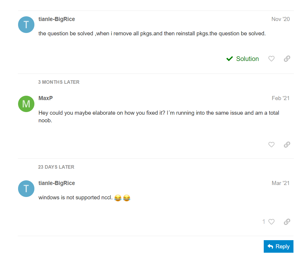 报错PyTorch is not compiled with NCCL support-CSDN博客