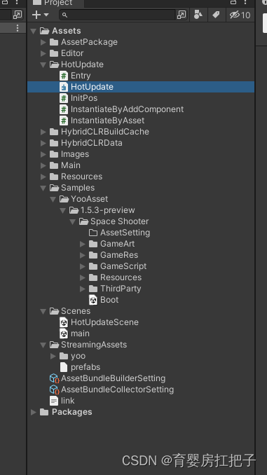 Unity划时代热更方案 YooAsset+HybridCLR（wolong）（原huatuo）（二）_unity wolong热更-CSDN博客