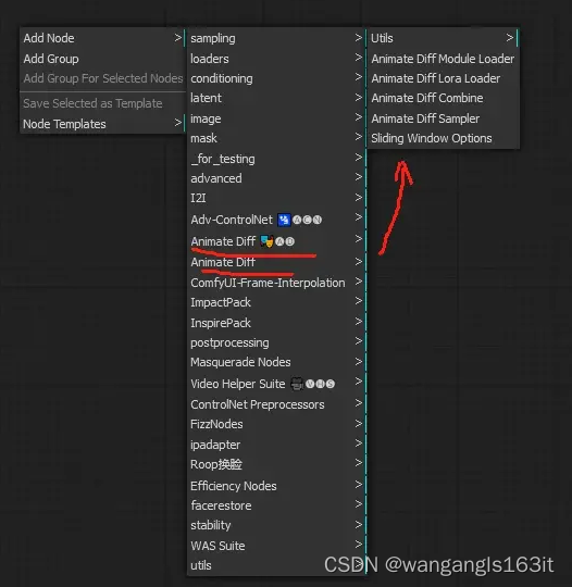 “ComfyUI-AnimateDiff-Evolved” 与“comfyui-animatediff-main” 工程冲突，问题解决_comfyui 节点冲突-CSDN博客