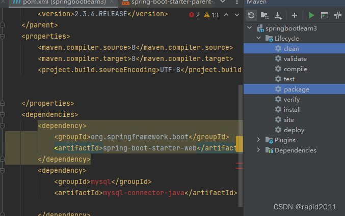 SpringBoot2-从环境，properties文件，fat jar,包结构，单实例，注解@import 创建对象，@Conditional @ImportResource兼容XML文件 ...