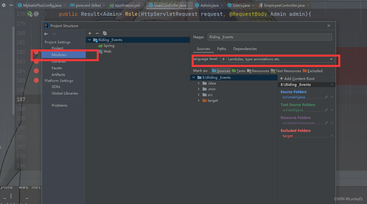 IDEA报错：java: 无效的目标发行版: 11；java: 警告: 源发行版 11 需要目标发行版 11_idea java17 无效的源发行版11-CSDN博客