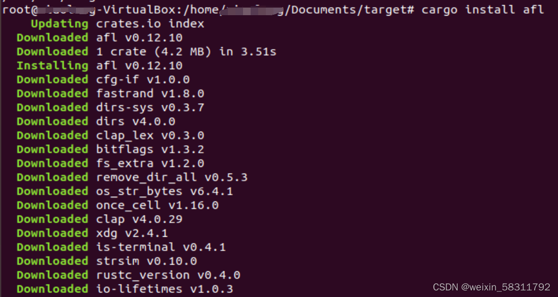 对Rust程序使用AFL工具进行模糊测试_rust与模糊测试-CSDN博客