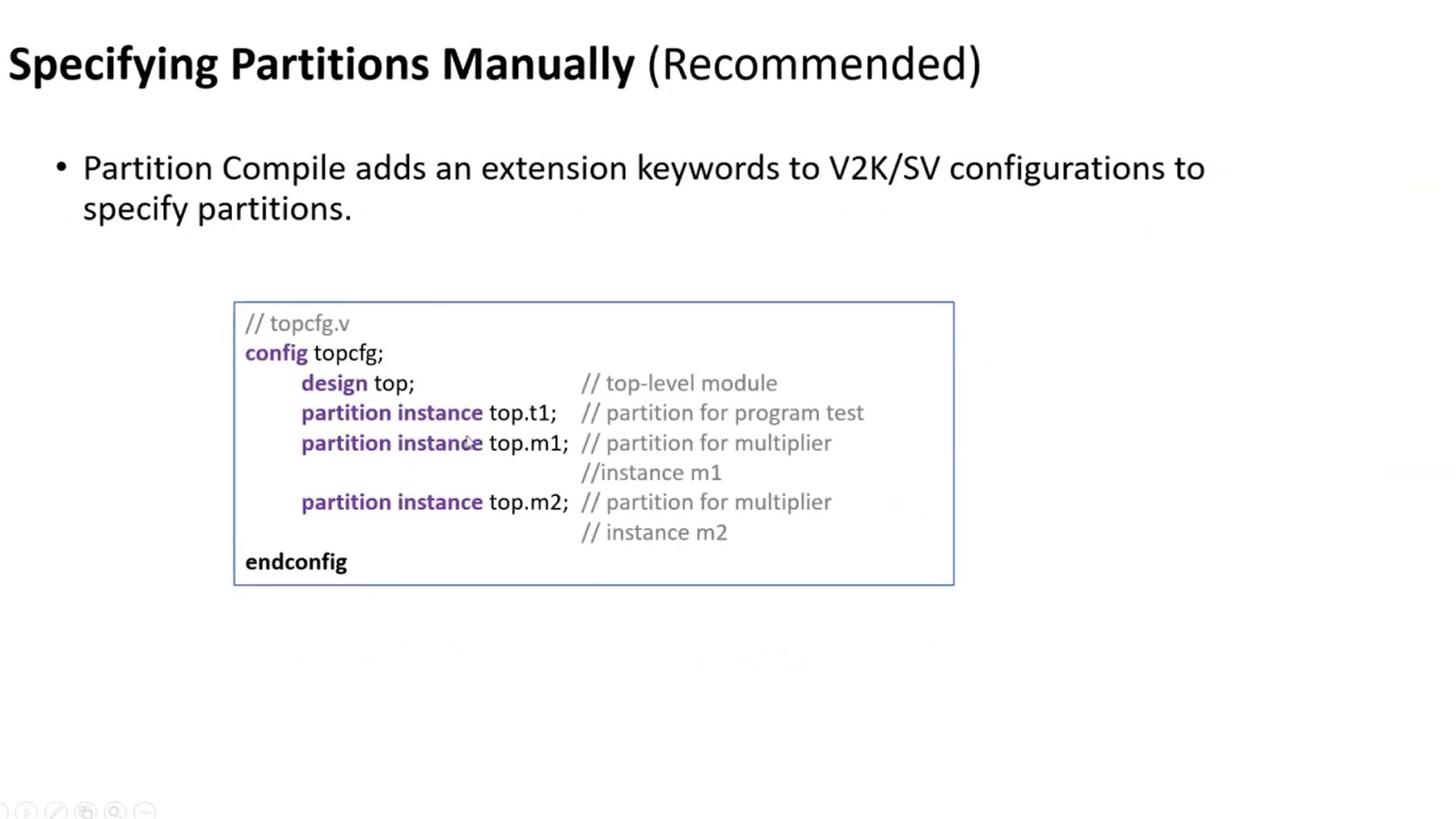 VCS 加速编译的方法——VCS Partition Compile_vcs加速编译-CSDN博客