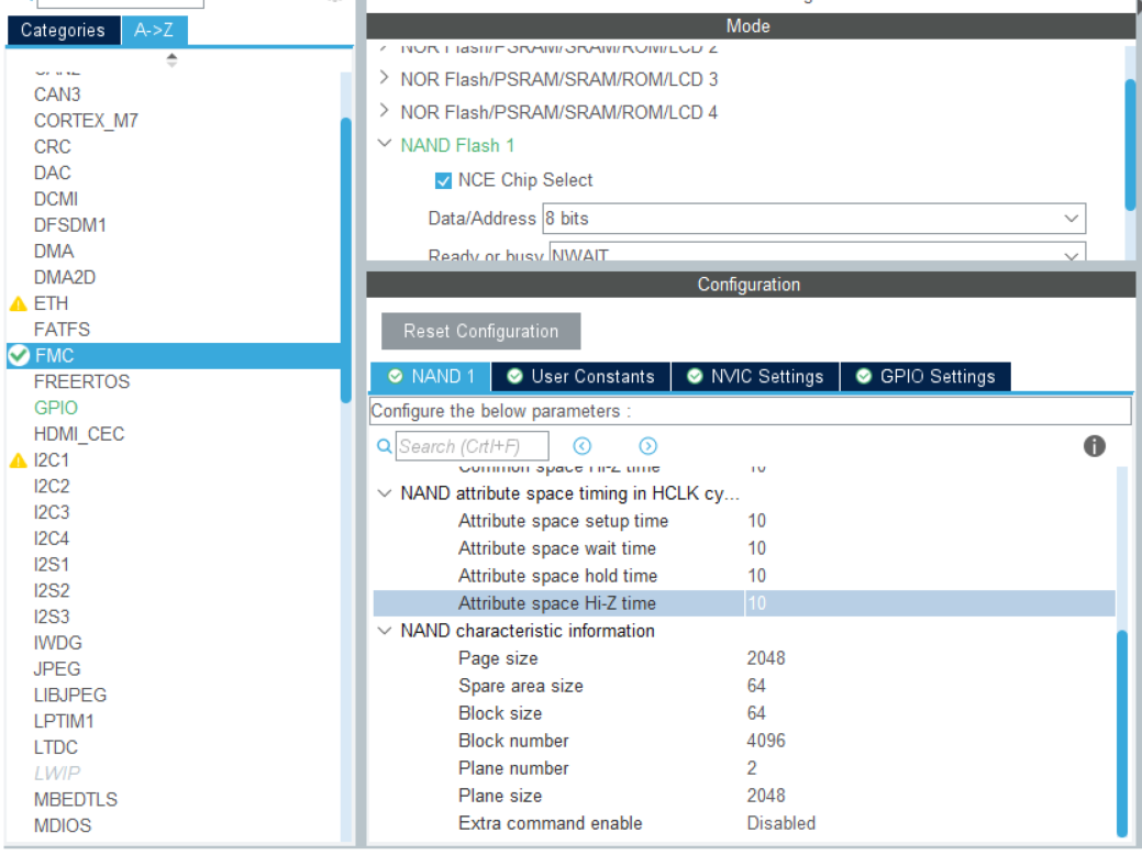 STM32F767 NAND FLASH MT29F4G08 读写数据_mt29f4g08abadawp stm32 driver code-CSDN博客