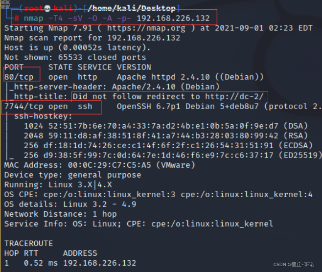 DC-2靶机的渗透学习_靶机渗透 数据库的配置文件中的flag2-CSDN博客