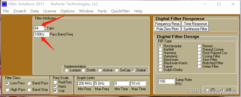 滤波器设计软件--filter solutions的使用_filter solution设计滤波器-CSDN博客