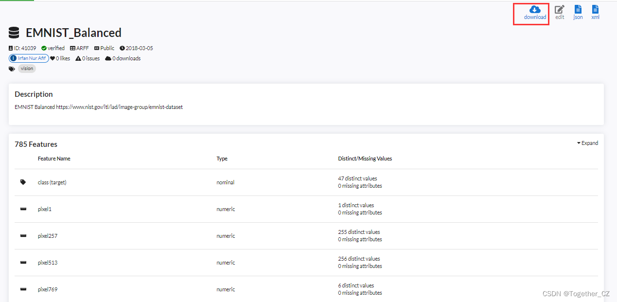 Python实现将emnist数据集转化为图像进行存储_emnist数据集标签表示的是什么?-CSDN博客