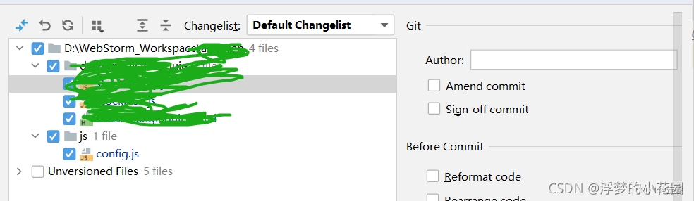 Webstorm撤回git Commitwebstorm撤销commit Csdn博客