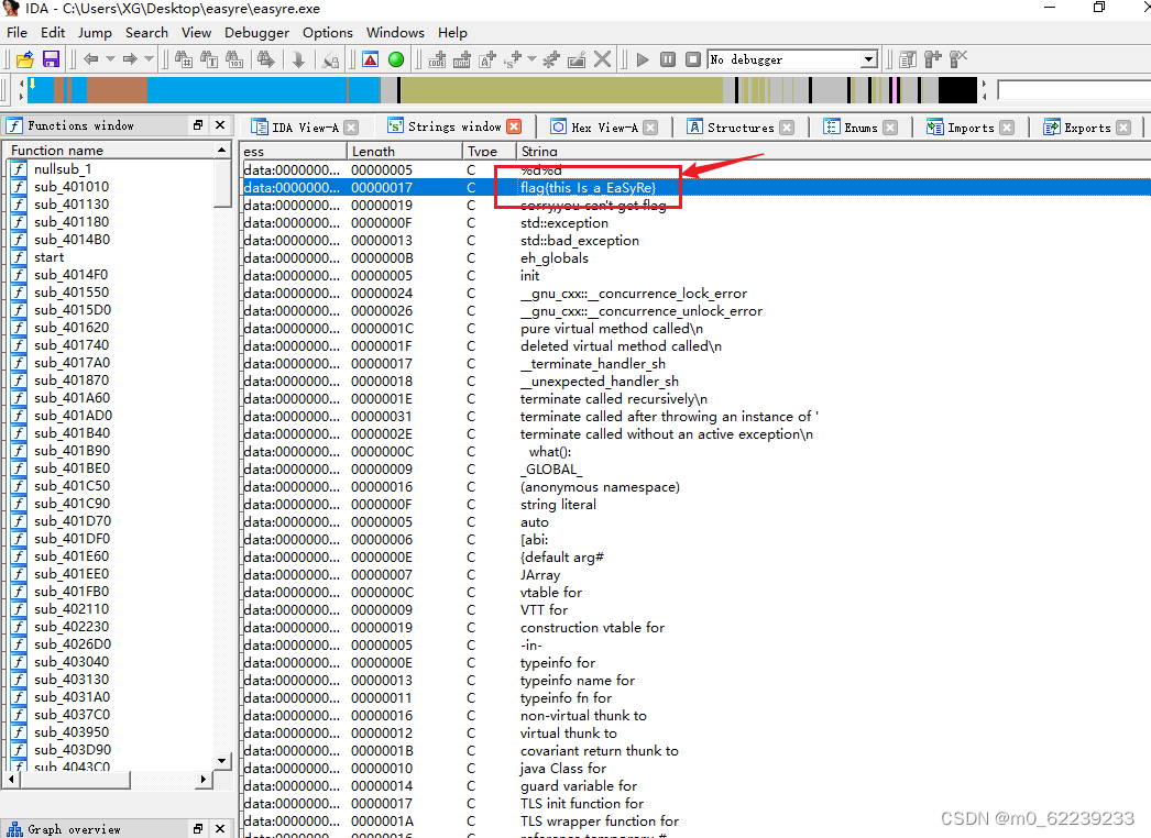 Buuctf-Reverse-easyre题解&思路总结_reverse easyyre-CSDN博客