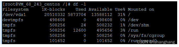 Linux中系统盘和数据盘的查看_linux如何判断系统盘-CSDN博客