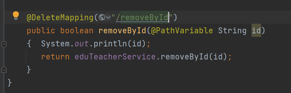 Mybatisplus测试delete接口报500与internal Server Error错误及解决方案required Uri Template Variable Id For 
