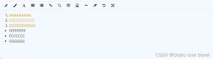 Vue Html5 Editor集成后有序列表无序列表功能问题vue Editor 为什么不识别ol标签 Csdn博客 