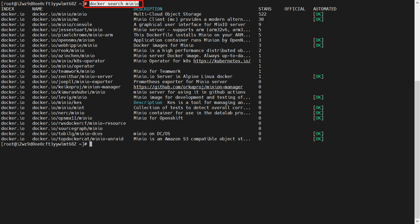 docker安装minio无法访问_docker怎么看mino是否启动成功-CSDN博客