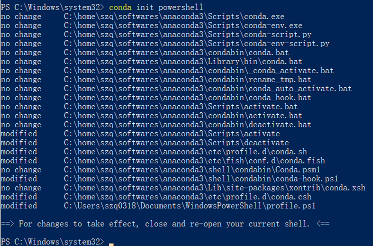 powershell使用conda激活虚拟环境没有反应_输入conda init无效-CSDN博客