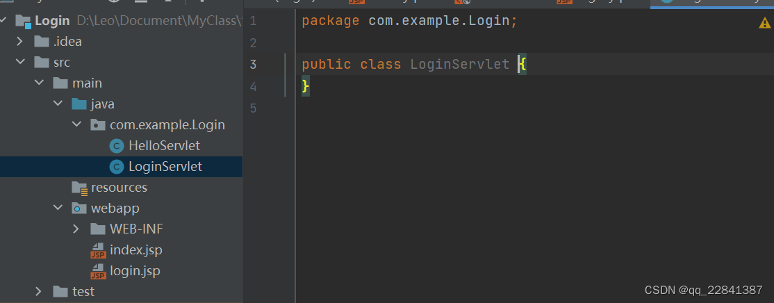 JSP+Servlet + Tomcat实现用户登录（一）简易登录功能【JavaWeb、无数据库】_javaweb不使用数据库实现登录注册功能-CSDN博客