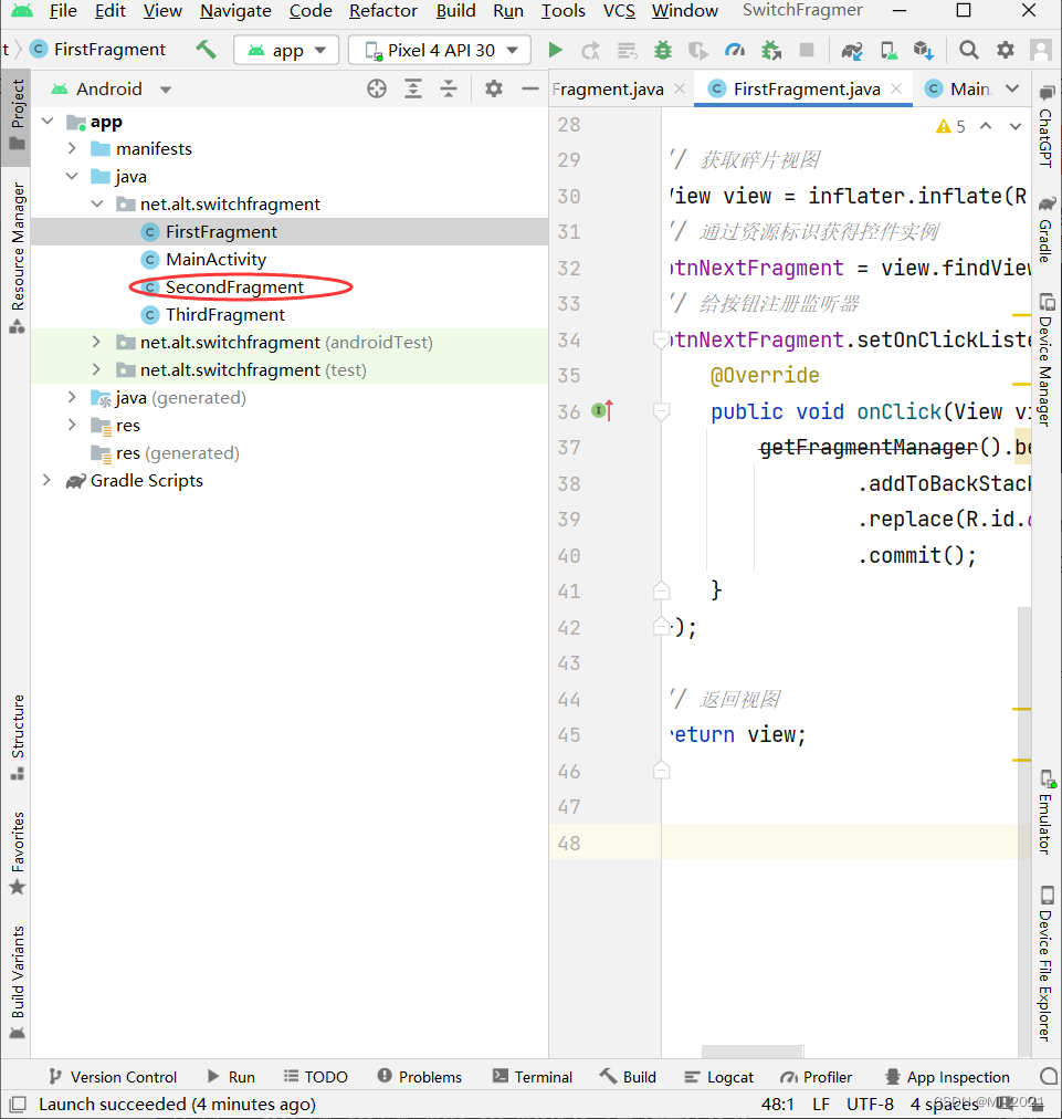 Android Fragment碎片_android 碎片-CSDN博客