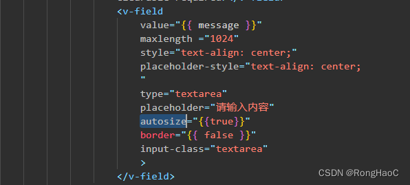 van-field自定义文本框高度，无法正常使用autosize，需要设置.textarea样式_van-field autosize-CSDN博客