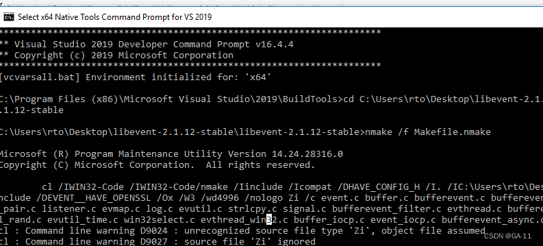 Libeventandopenssl在windows Vs2019下编译 Libevent 能用 Vs2019 编译么 Csdn博客