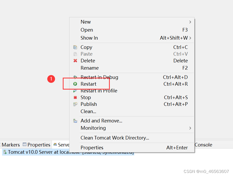 配置tomcat出现Publishing the configuraton...错误-CSDN博客