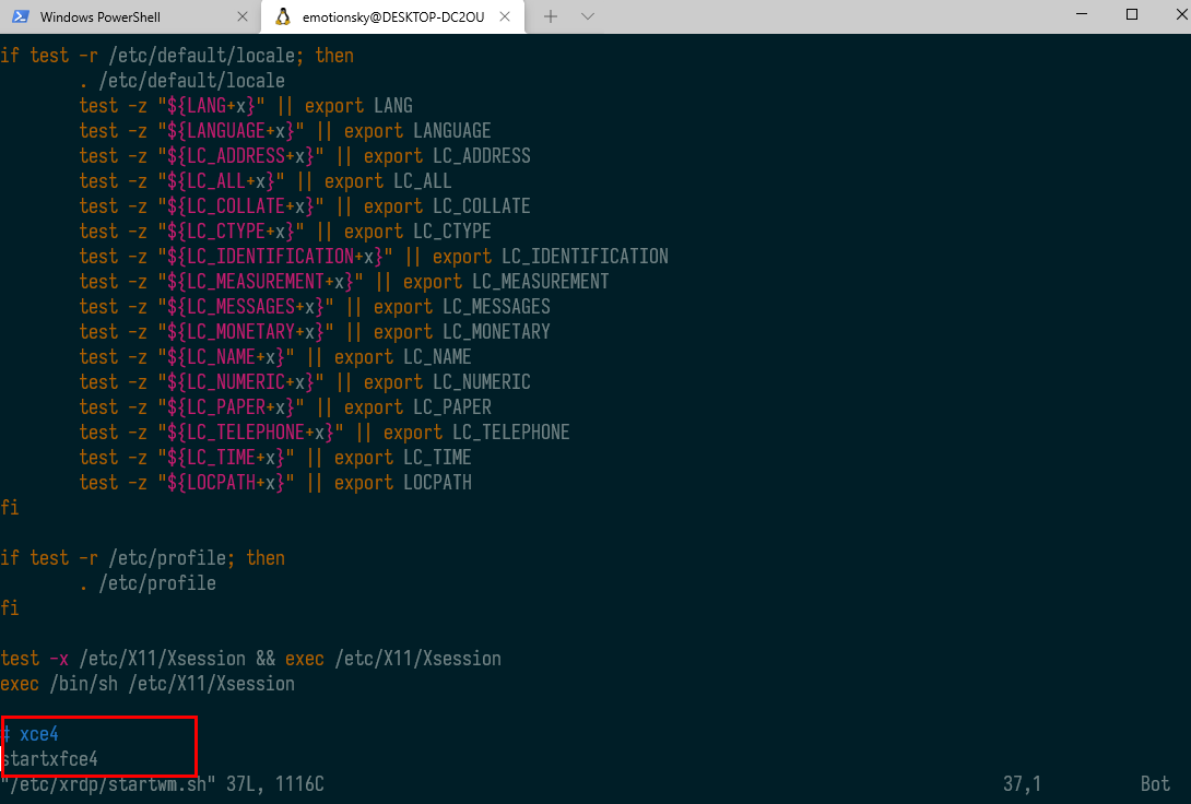 Windows10的Ubuntu20.04子系统安装GUI界面Xfce并用远程连接_ubuntu通过远程gui?-CSDN博客