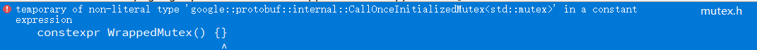【QT5.9 + protobuf】一、(win10/c++) 环境配置踩坑记录_temporary of non-literal type-CSDN博客