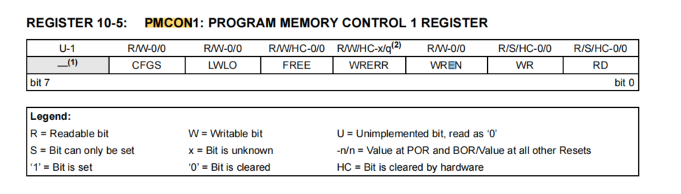 PIC16(L)F1508/9 FLASH_pic16lf单片机 flash操作-CSDN博客