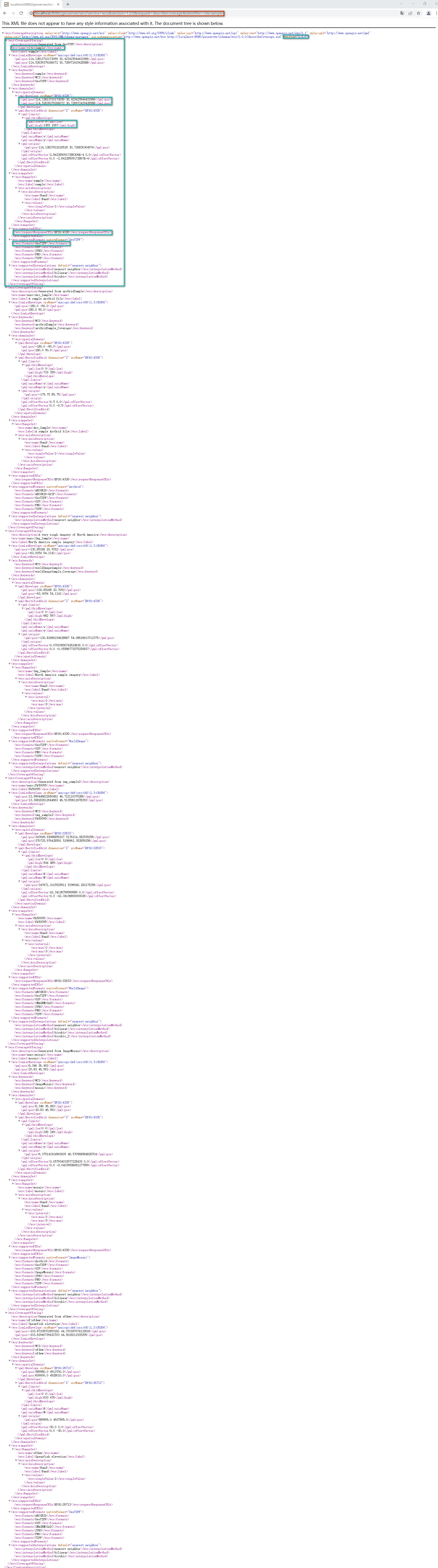 java发布WCS服务到GeoServer服务器并解析XML生成可下载的WCS服务数据url（2022.2.14）_java wcs-CSDN博客