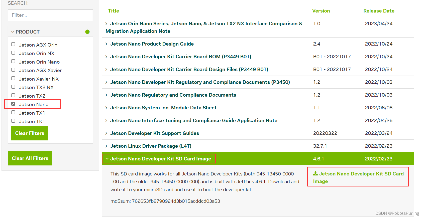 Jetson Nano Developer Kits （Jetson Nano B01）烧写系统镜像_jetson nano b01 镜像-CSDN博客