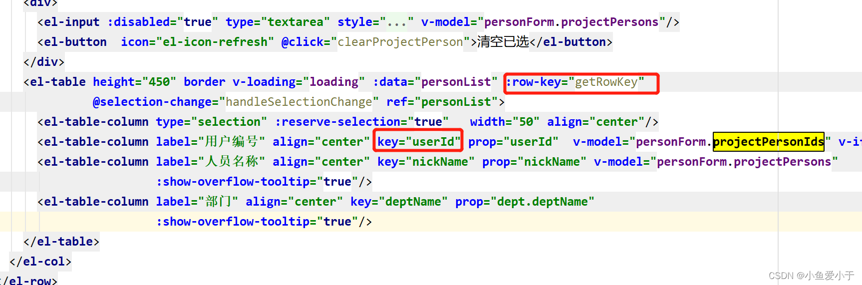 elementUI中table多选切换时，之前选的数据丢失如何解决,Error in callback for watcher “data“: “Error: [ElTable] prop ...