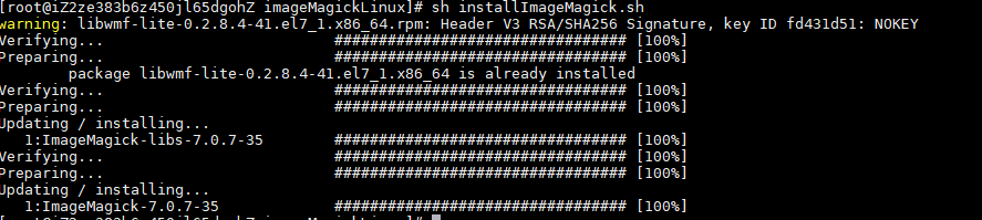 ImageMagick-libs安装报错_elf load command past end of file-CSDN博客