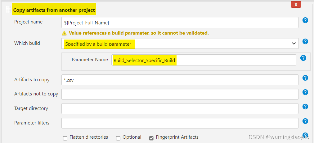 Jenkins - Copy Artifact 插件 Build 之间数据共享传递_jenkins copyartifacts-CSDN博客