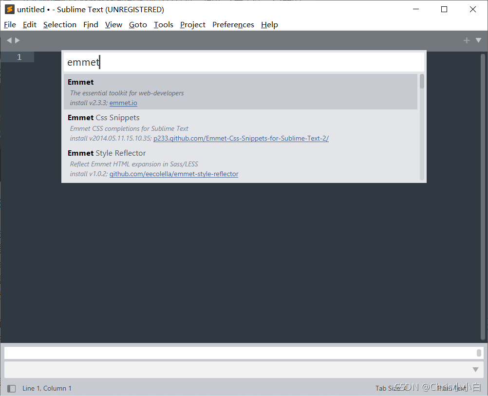 Sublime Text 常用插件安装介绍,从入门到精通(图文系列二) Sublime常用插件安装 Csdn博客