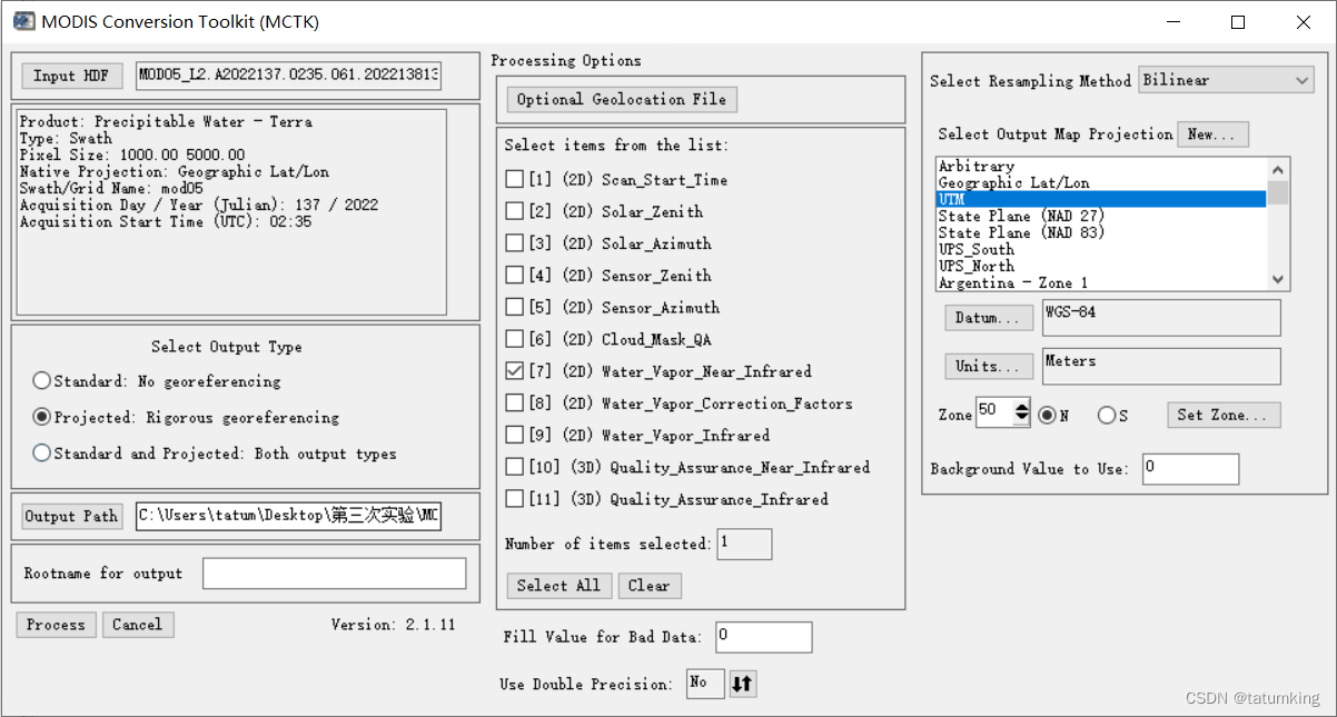 【精选】[ENVI] 定量遥感实验-MODIS标准产品的处理与应用 (超详细步骤)_envi处理modis数据_tatumking的博客-CSDN博客