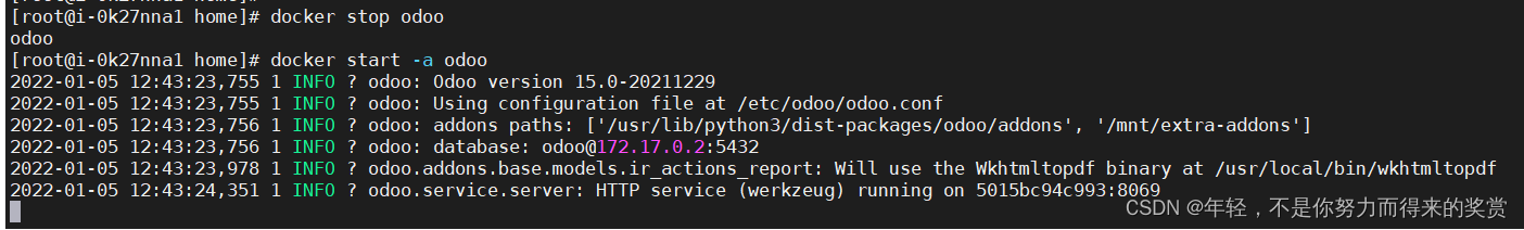 Docker中运行odoopostgresql Pgadmin 4;各种报错处理过程。odoo访问postgre密码错误 Csdn博客 9476