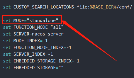 NACOS installation configuration full tutorial in a Windows environment - Programmer Sought