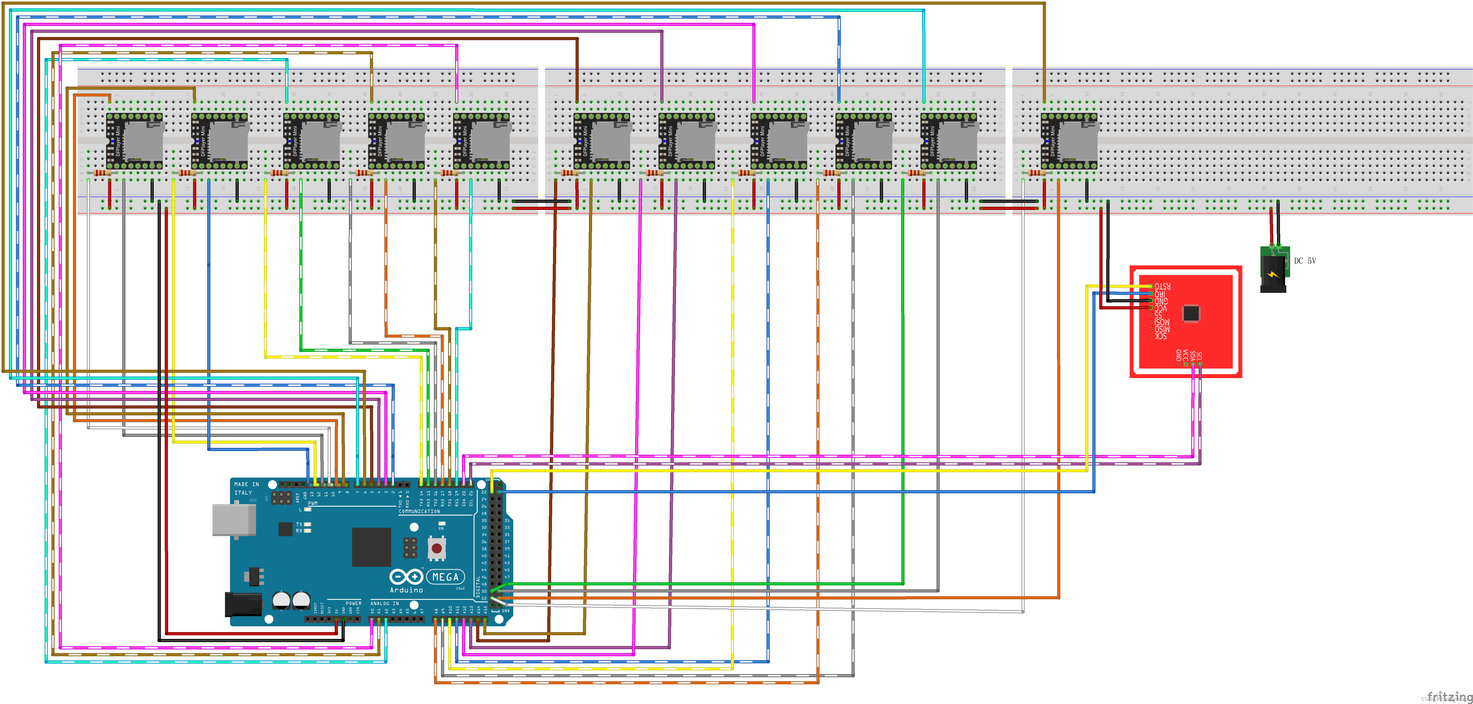 Fritzing软件绘制Arduino面包板接线图传感器模块库文件265_fritzing扬声器模块-CSDN博客