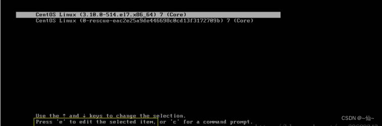 linux系统Centos7重置root密码_centos7默认root密码-CSDN博客