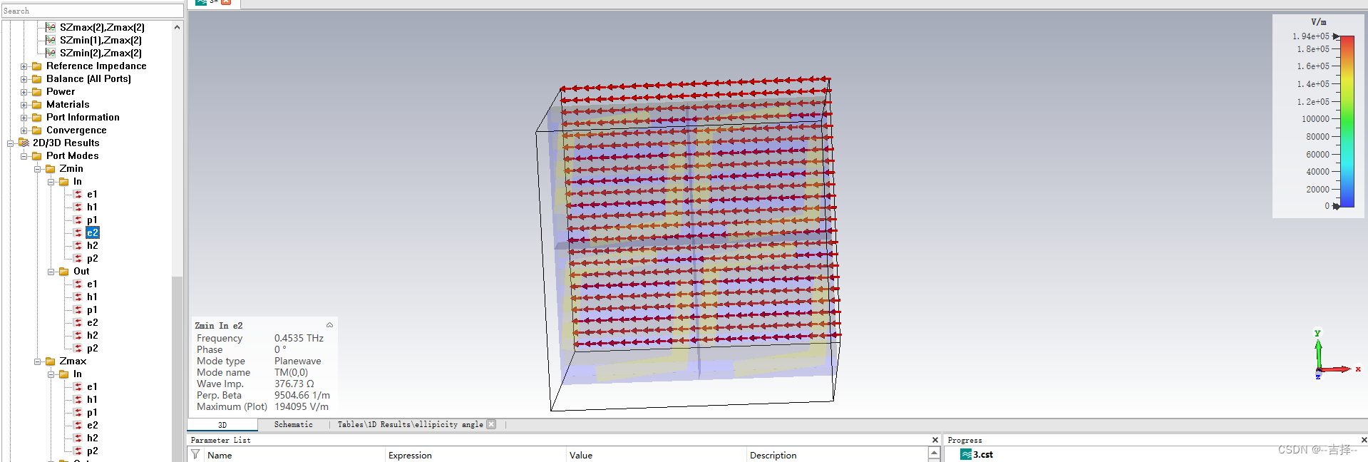 关于CST中S参数、极化方向的详细说明_cst中s参数的具体含义-CSDN博客