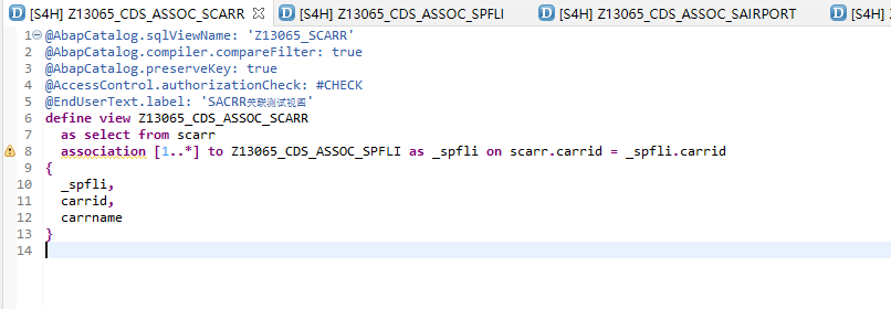 ABAP SQL Path Expression Path Expression - Programmer Sought