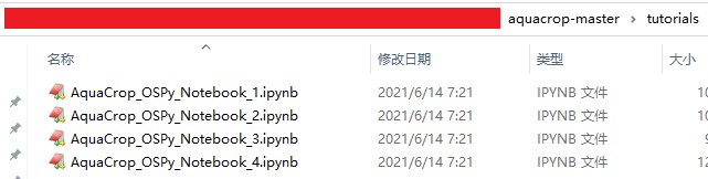 AquaCrop-OSPy学习笔记01：源码下载和安装_aquacrop下载-CSDN博客