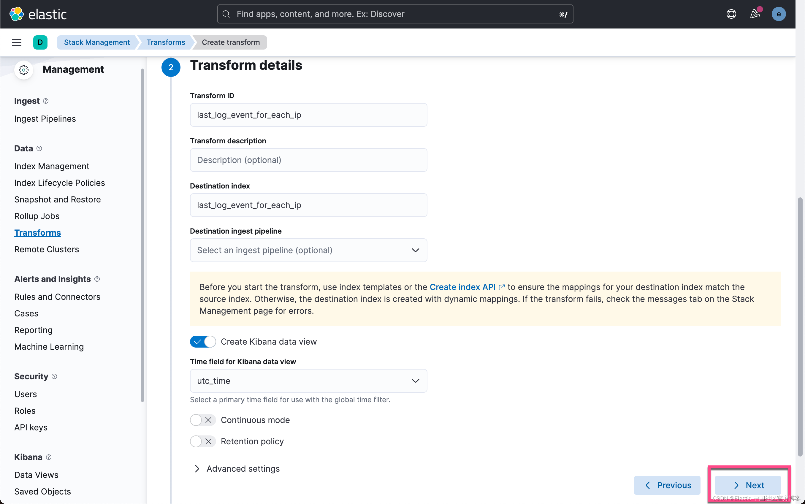 Elasticsearch：transform 例子_es transform-CSDN博客