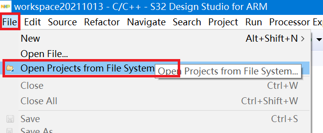 S32 Design Studio for ARM软件打开项目工程、编译项目工程-CSDN博客