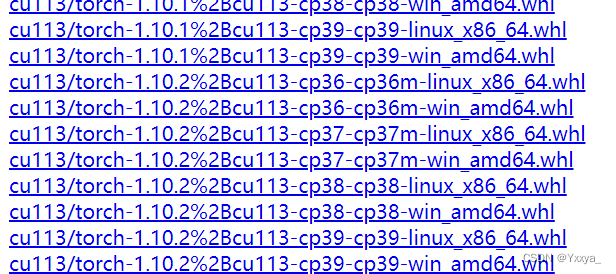 解决torchvision与cuda版本不匹配的问题cuda Version 113匹配的torch版本 Csdn博客 7838